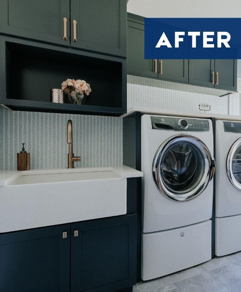 The 25 Best Laundry Room Makeovers You’ll See By Top Designers (Before ...