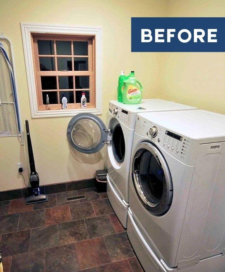 The 25 Best Laundry Room Makeovers You’ll See By Top Designers (Before ...