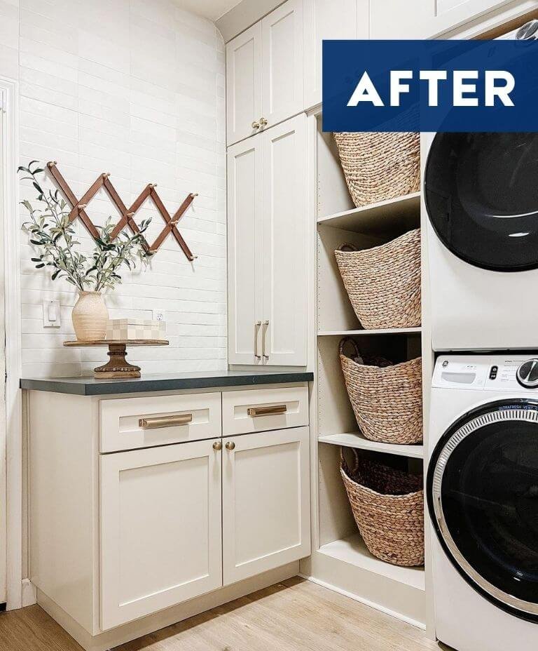 The 25 Best Laundry Room Makeovers You’ll See By Top Designers (Before ...