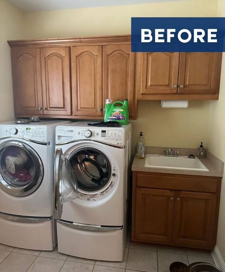 The 25 Best Laundry Room Makeovers You’ll See By Top Designers (Before ...