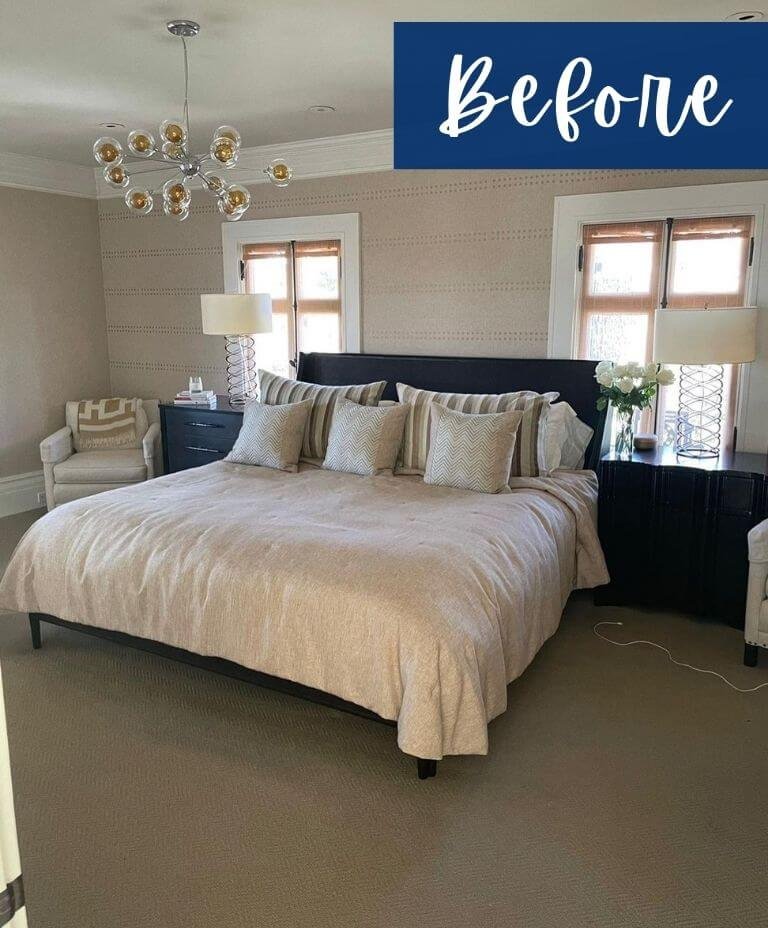 25 Gorgeous Bedroom Refreshes By Favorite Designers (Before & After ...