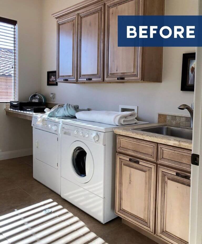 The 25 Best Laundry Room Makeovers You’ll See By Top Designers (Before ...