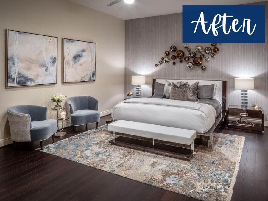 25 Gorgeous Bedroom Refreshes By Favorite Designers (Before & After ...