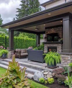 33 Stunning Outdoor Covered Patio Ideas Designers Love For 2025 (Photos ...