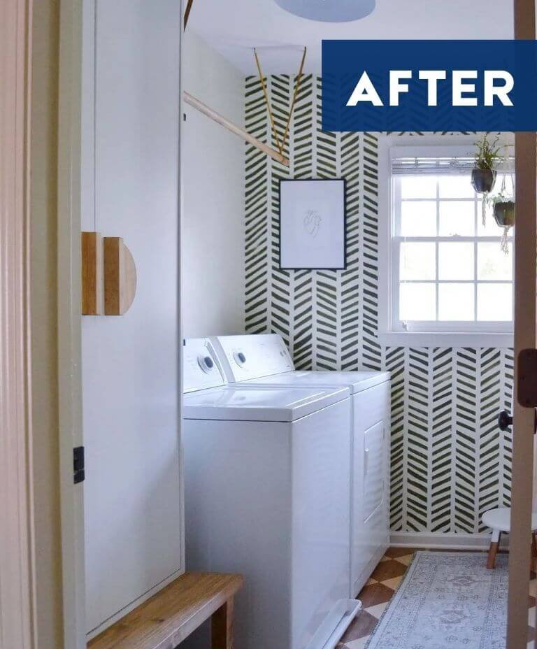 The 25 Best Laundry Room Makeovers You’ll See By Top Designers (Before ...