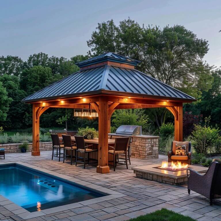 50 Gazebo Ideas To Transform Your Backyard Into A Paradise In 2025 ...