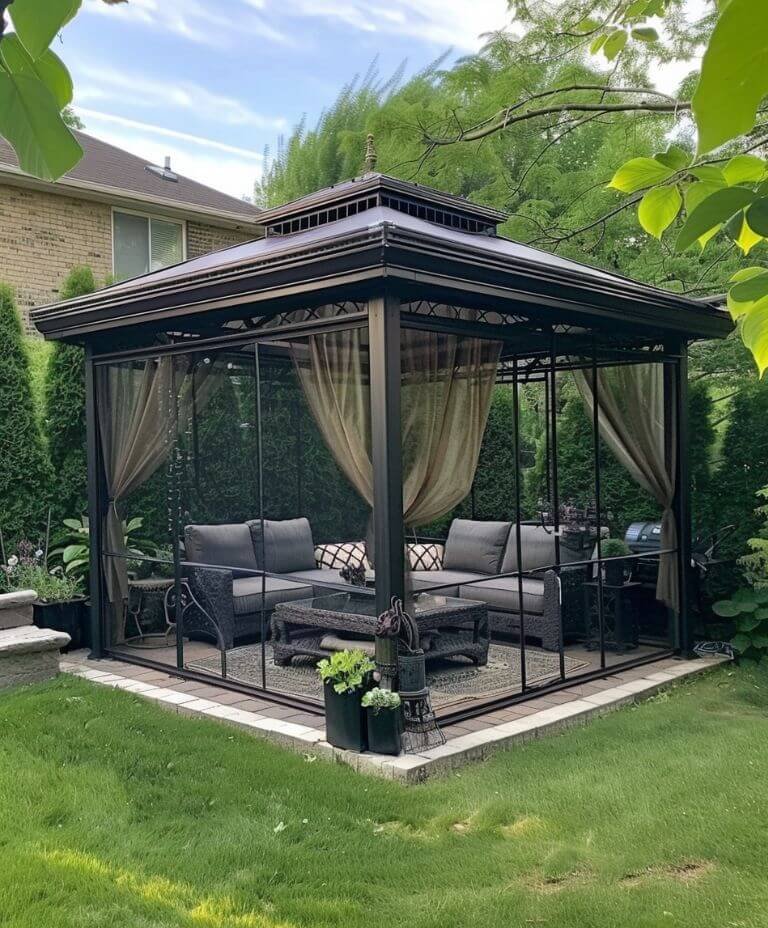 50 Gazebo Ideas To Transform Your Backyard Into A Paradise In 2025 ...