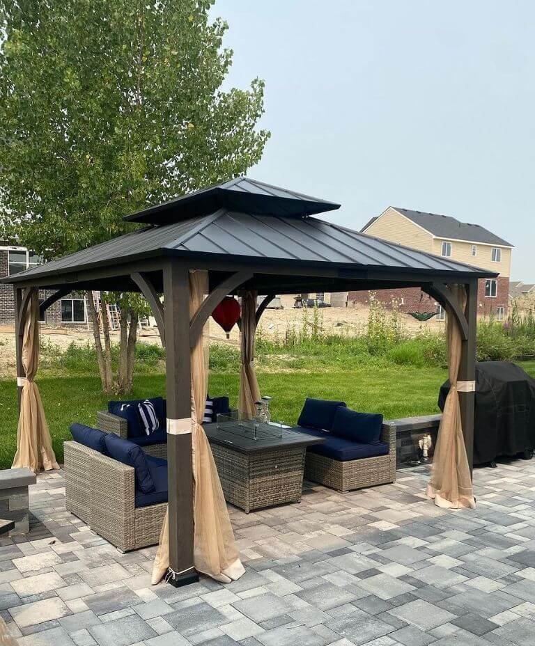 50 Gazebo Ideas To Transform Your Backyard Into A Paradise In 2025 ...