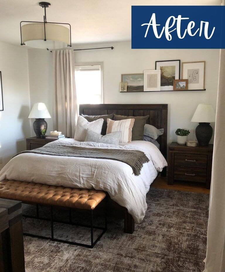 25 Gorgeous Bedroom Refreshes By Favorite Designers (Before & After ...