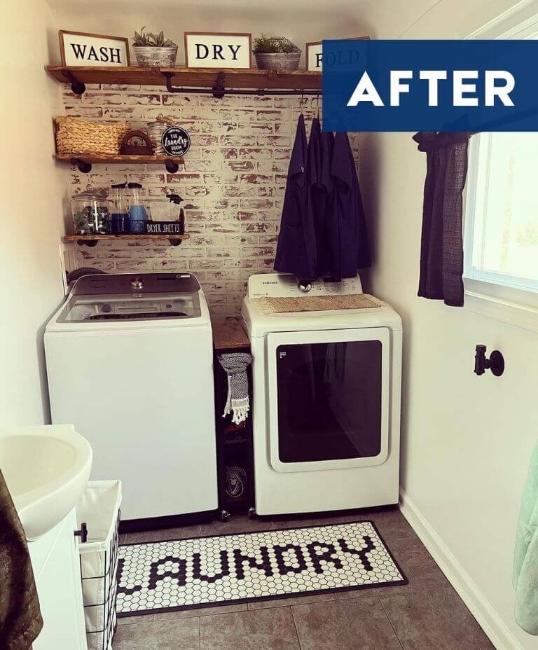 The 25 Best Laundry Room Makeovers You’ll See By Top Designers (Before ...